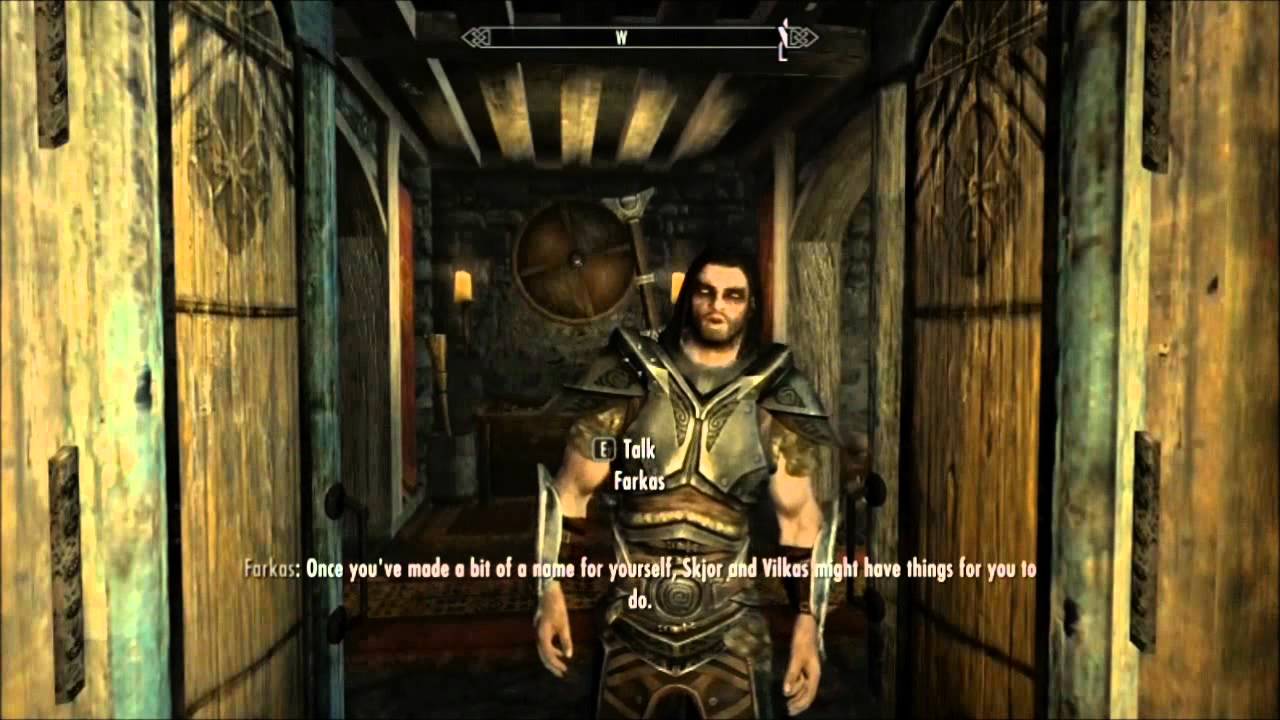 Let's Play: Skyrim [S5 P1] - Farkas' Task - YouTube