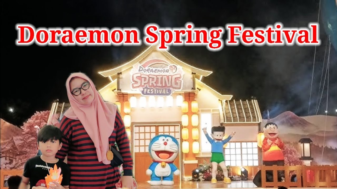 Berkunjung di Doraemon Spring Festival Pakuwon City Mall Surabaya - YouTube