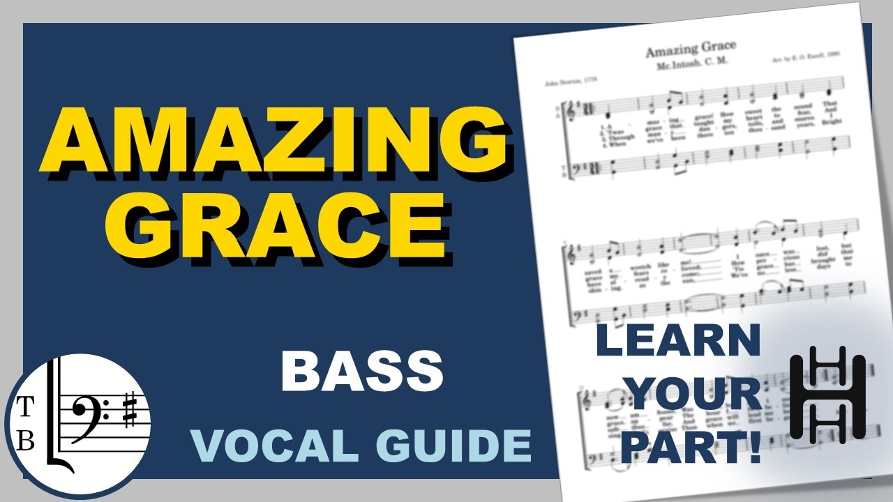 Amazing Grace Bass G Major - YouTube