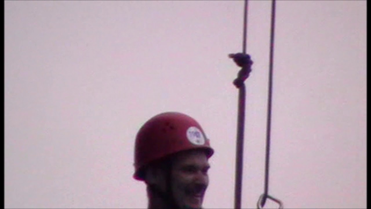 Marks Abseiling from the Forth Rail Bridge - YouTube
