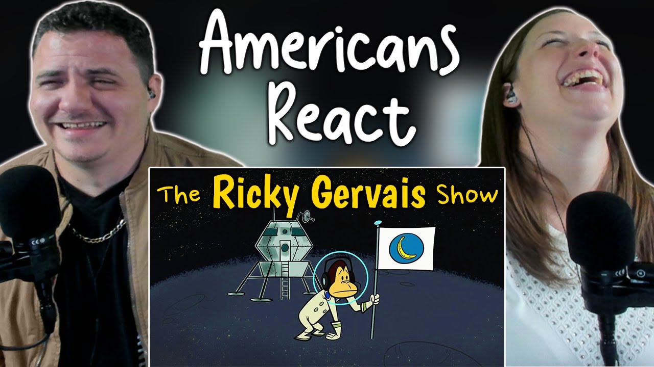 FIRST TIME WATCHING! The Ricky Gervais Show - S1 E1: Space Monkey ...