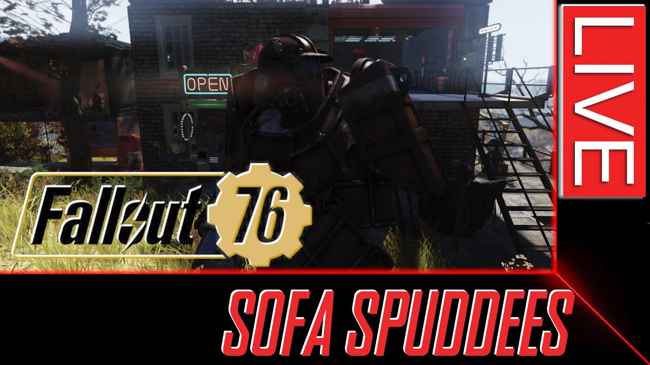 Fallout 76 LIVE - Last Second Stream! - YouTube