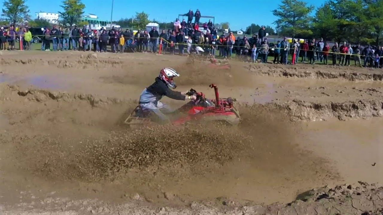 FULL THROTTLE RACE DAY ATV MUD RACE (570-750) - YouTube