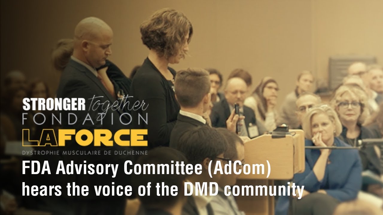 FDA Advisory Committee (AdCom) hears the voice of the DMD community ...