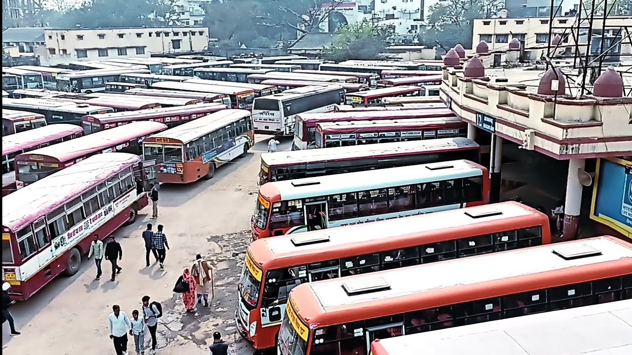 varanasi bus stand - YouTube
