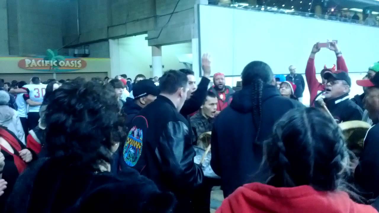 Neah Bay Football Championship Celebration - YouTube