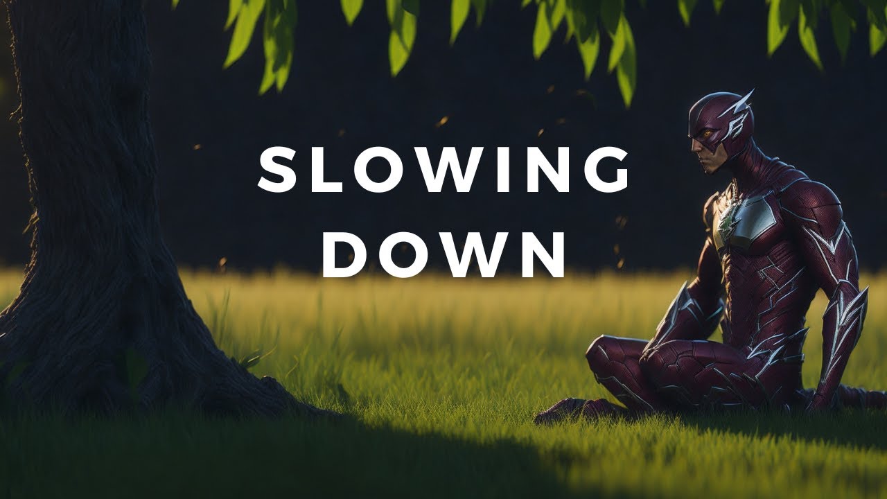 The Flash Talks to you about Slowing Down - YouTube