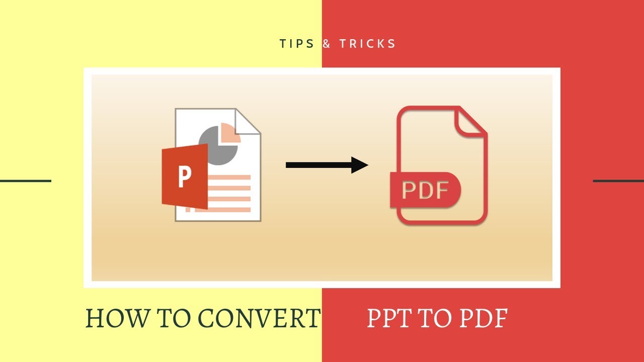 How To Convert The Powerpoint To PDF YouTube How To Convert The Powerpoint To PDF YouTube