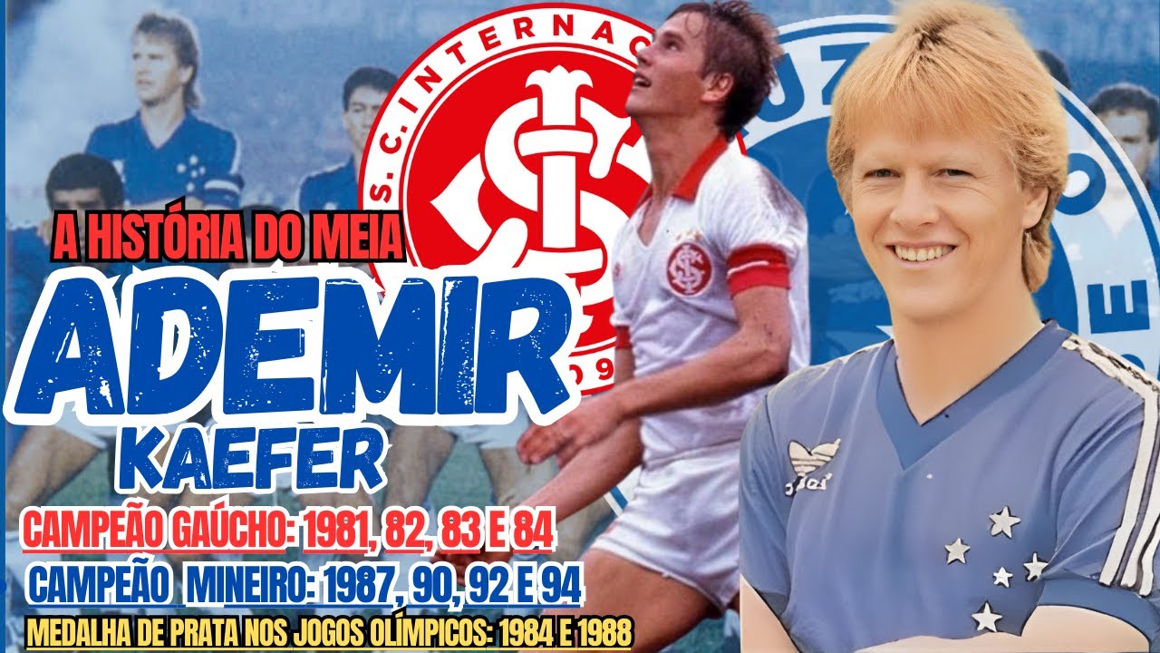 Ademir Kaefer: A Trajetória de um Volante Vencedor - YouTube