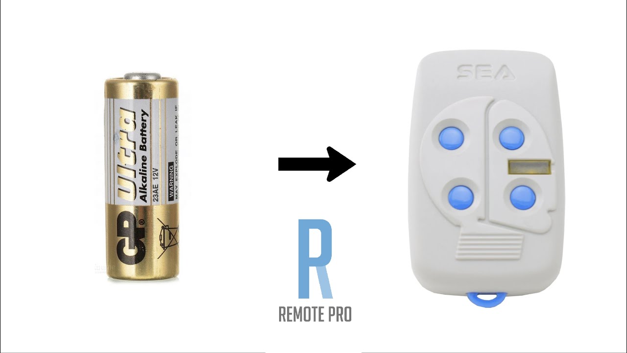 How to change/swap Battery for a SEA Genuine Remote - YouTube