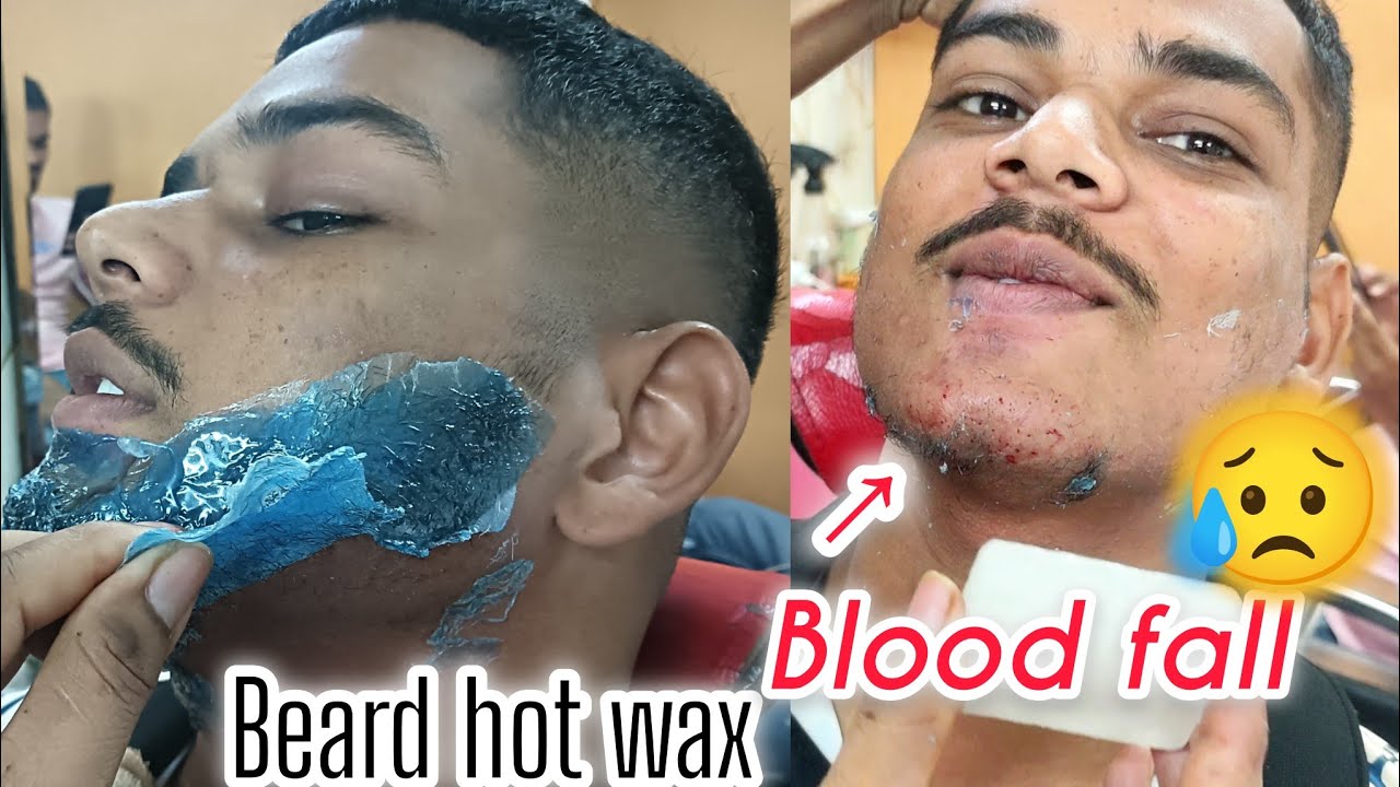 #Beard hair pulling #Pleasure skin beauty skin care men #shave waxing # ...