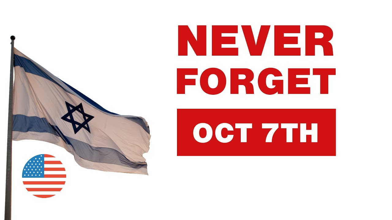 Never forget October 7th – International Memorial LIVE - YouTube