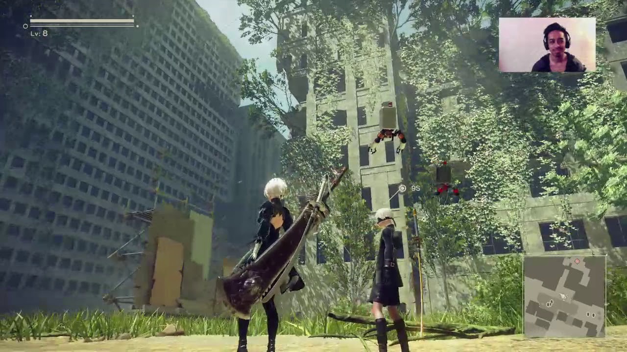 A nakey guy appeared! | Nier: Automata (part 3) - YouTube