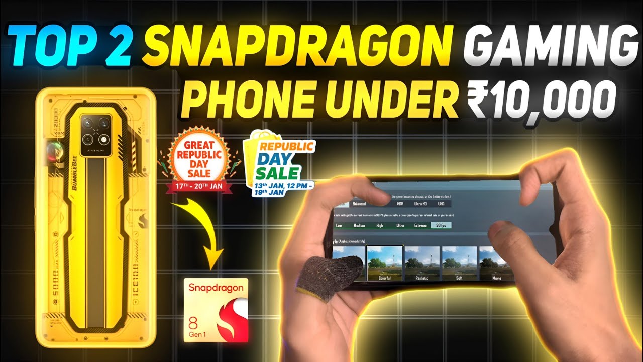 Top 2 Best Snapdragon Processor Gaming Phone For BGMI & PUBG Best ...