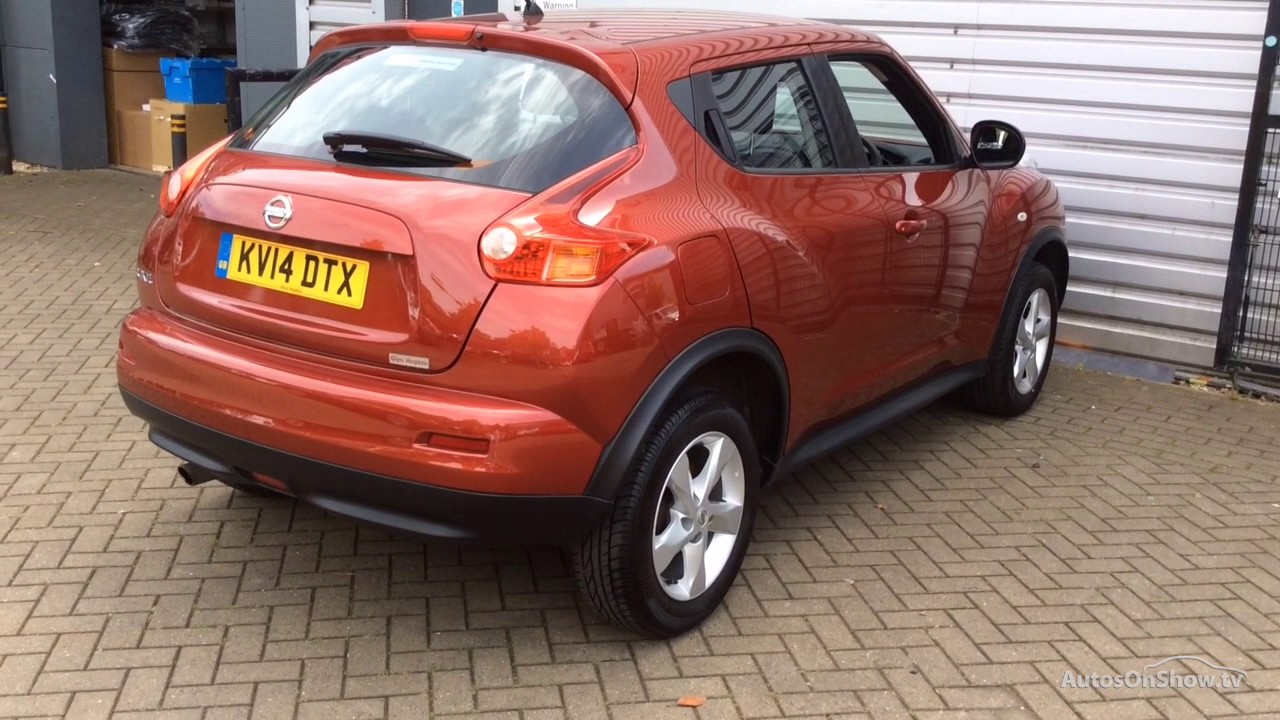 NISSAN JUKE VISIA RED 2014 - YouTube