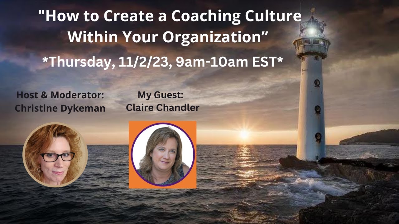How to Create a Coaching Culture Within Your Organization - YouTube