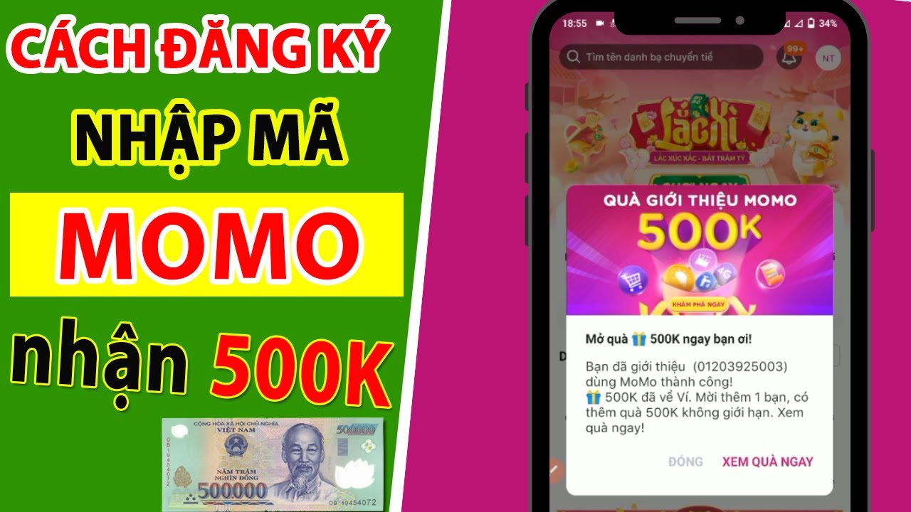 Hướng Dẫn CÁCH ĐĂNG KÝ Tạo Tài Khoản MOMO 2025: Cách Nhập MÃ GIỚI THIỆU ...