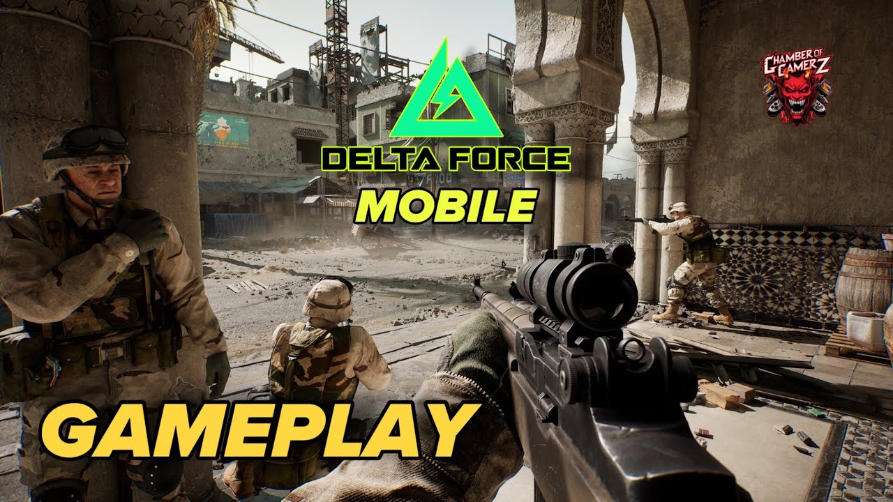 DELTA FORCE MOBILE - IPAD PRO M2 MAX GRAPHICS GAMEPLAY # ...