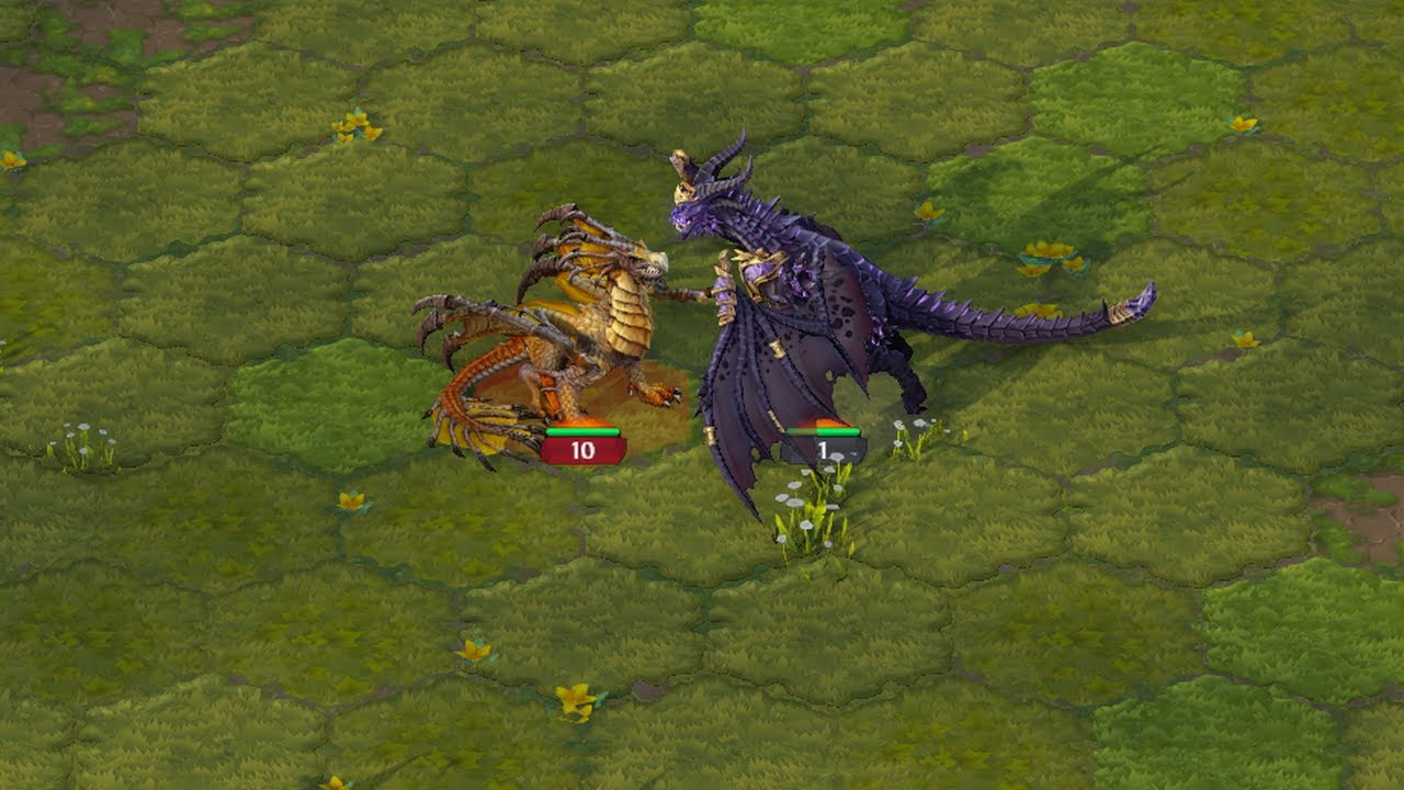 Gold Dragon? - Hidden creature - HoMM: Olden Era demo - YouTube