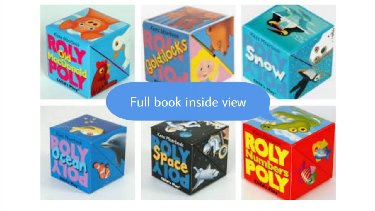 Roly Poly Box Books | Child's play bookshop | nursery rhymes - YouTube