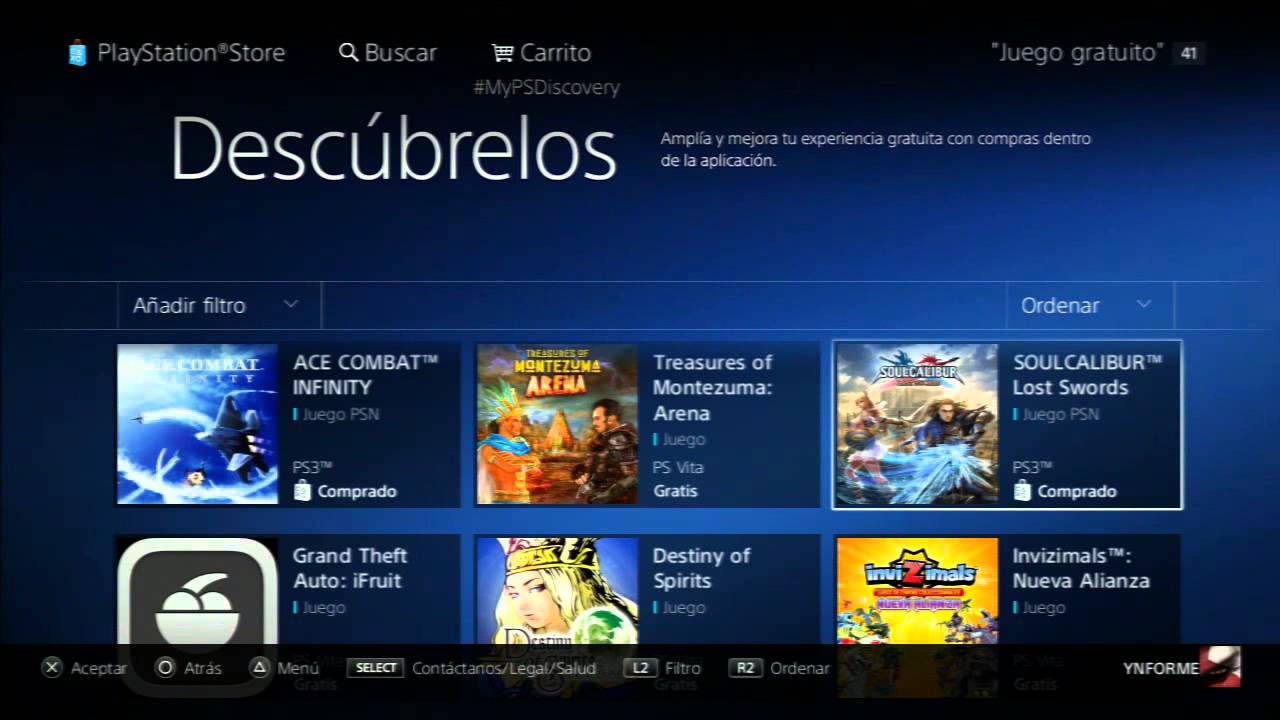 PSN PS3 PROBANDO FREE TO PLAY - YouTube