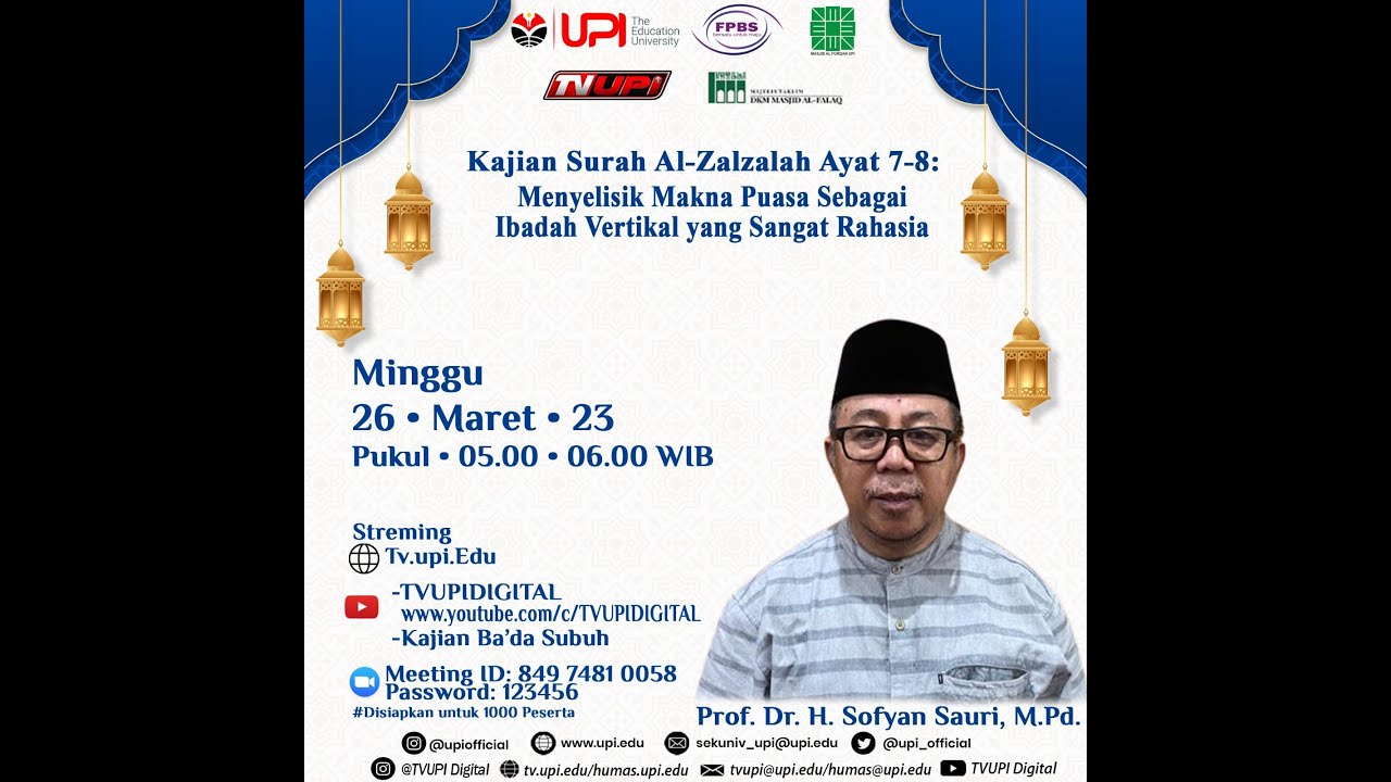 Prof Dr Sofyan Sauri M.Pd 26-3-2023-1 - YouTube