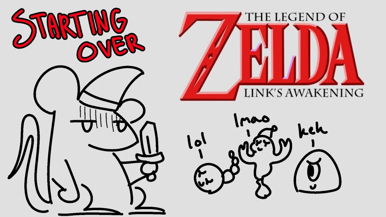 Starting Link's Awakening from the beginning AGAIN! - YouTube