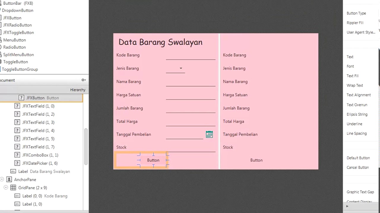 JavaFX Library - A1 - Menambahkan Library JFoenix - YouTube