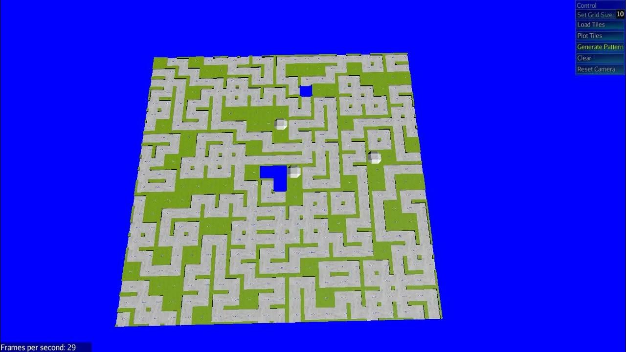 Simple wave function collapse using JMonkeyEngine - YouTube