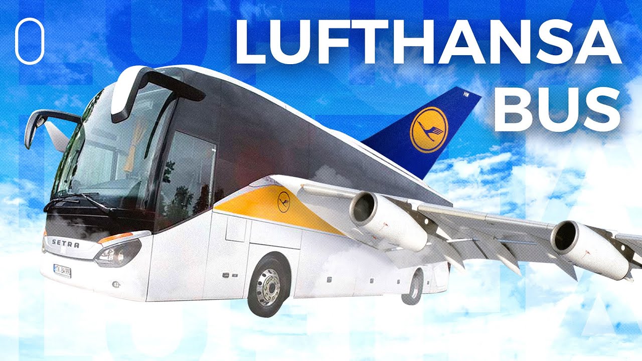 Lufthansa Replaces Its Shortest Route With A Bus Service - YouTube