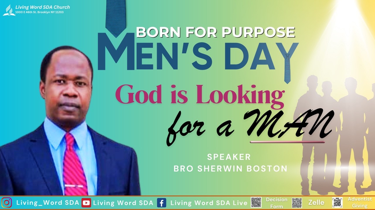MEN'S DAY | God is Looking for a Man | Bro. Sherwin Boston | 2/21/2026 ...