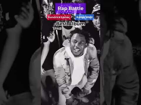 Rap Battle - Kanye West Vs Kendrick Lamar #kanyewest #kendricklamar ...