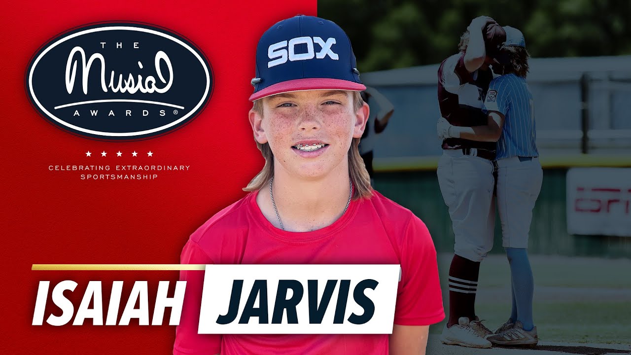 Isaiah Jarvis - 2022 Musial Awards - YouTube