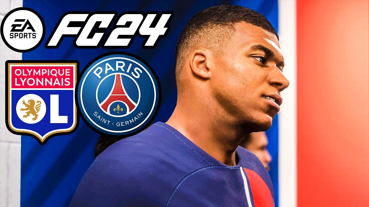 EA FC 24 PSG vs Olympique Lyonnais | Ligue 1 | Difficulté Ultime - YouTube