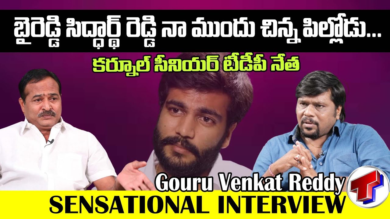 TDP Leader Gouru Venkat Reddy Sensational Interview | BS Talk Show ...