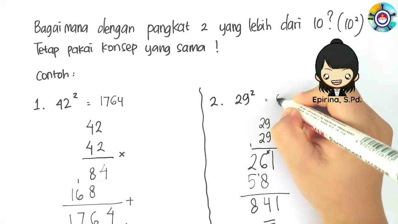 Pangkat Dua dan Akar Pangkat Dua - YouTube