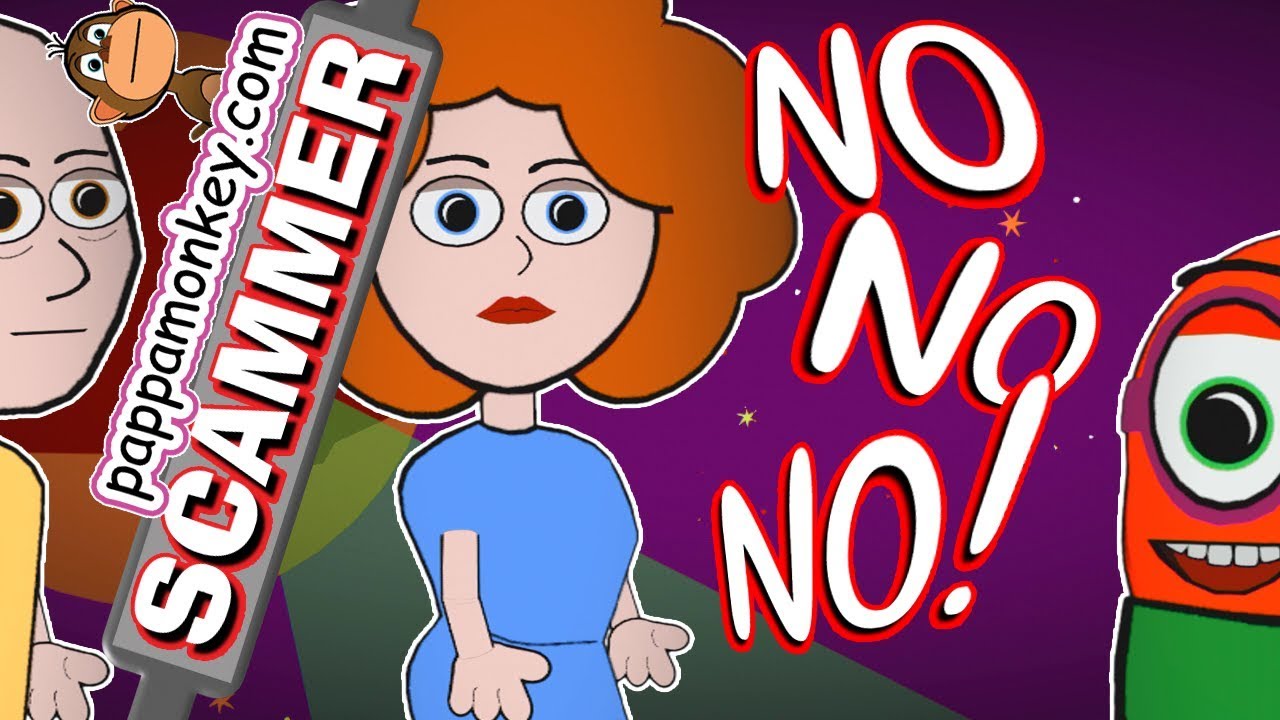 Refund SCAM - Just say NO (animated) - YouTube