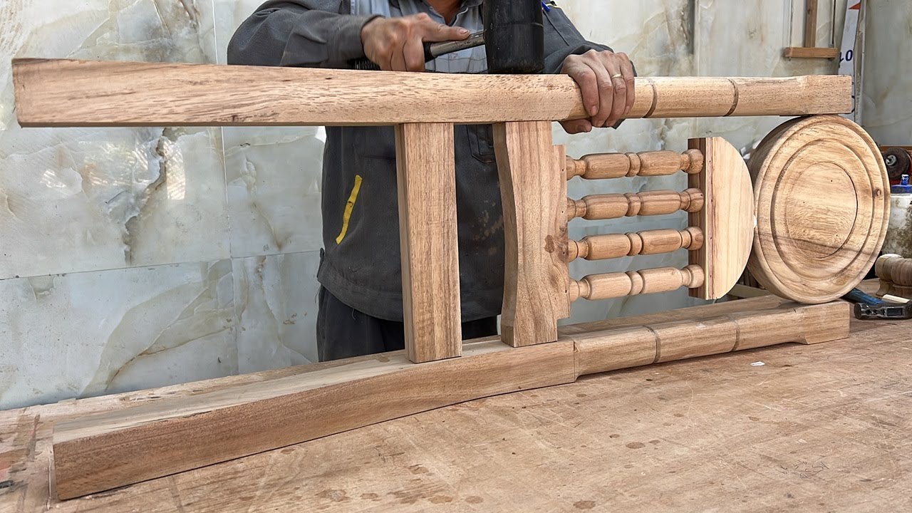 How To Building Dining Chair Fastest, Strong And Beautiful | Unique ...