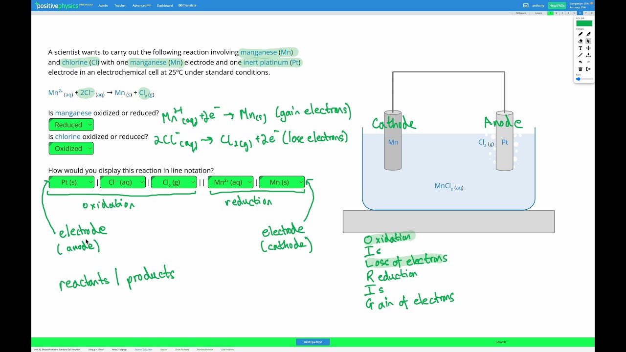 Chemistry - Electrochemistry - Standard Cell Notation - YouTube