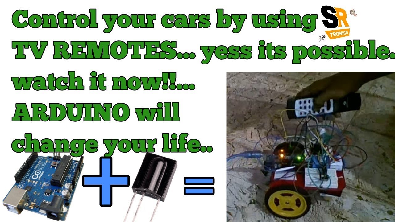 IR REMOTE CONTROL ROBOT - YouTube