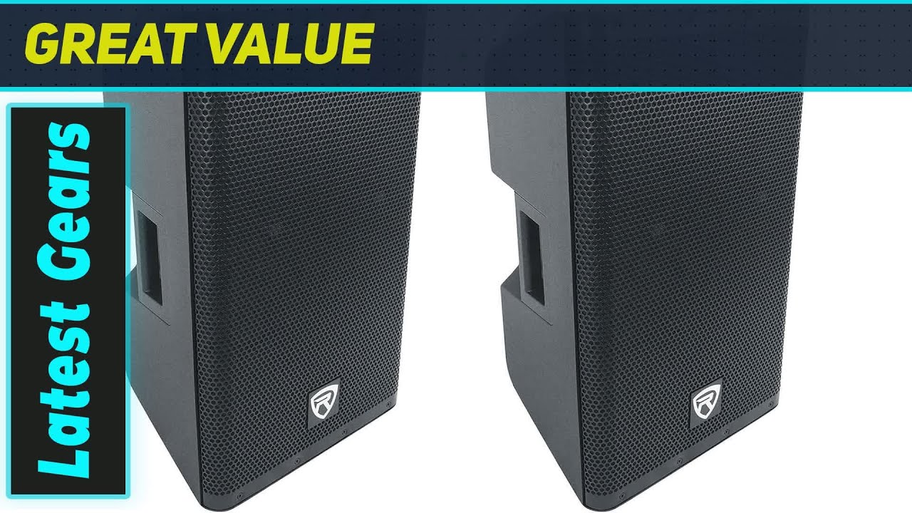 Rockville DX12 Speakers: Amazing Power & Value! - YouTube