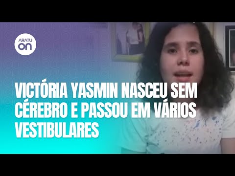 Victória Yasmin nasceu sem cérebro e passou em vários vestibulares ...