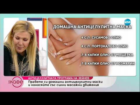 Антицелулитната програма на Зейнеб - На кафе (10.04.2019)