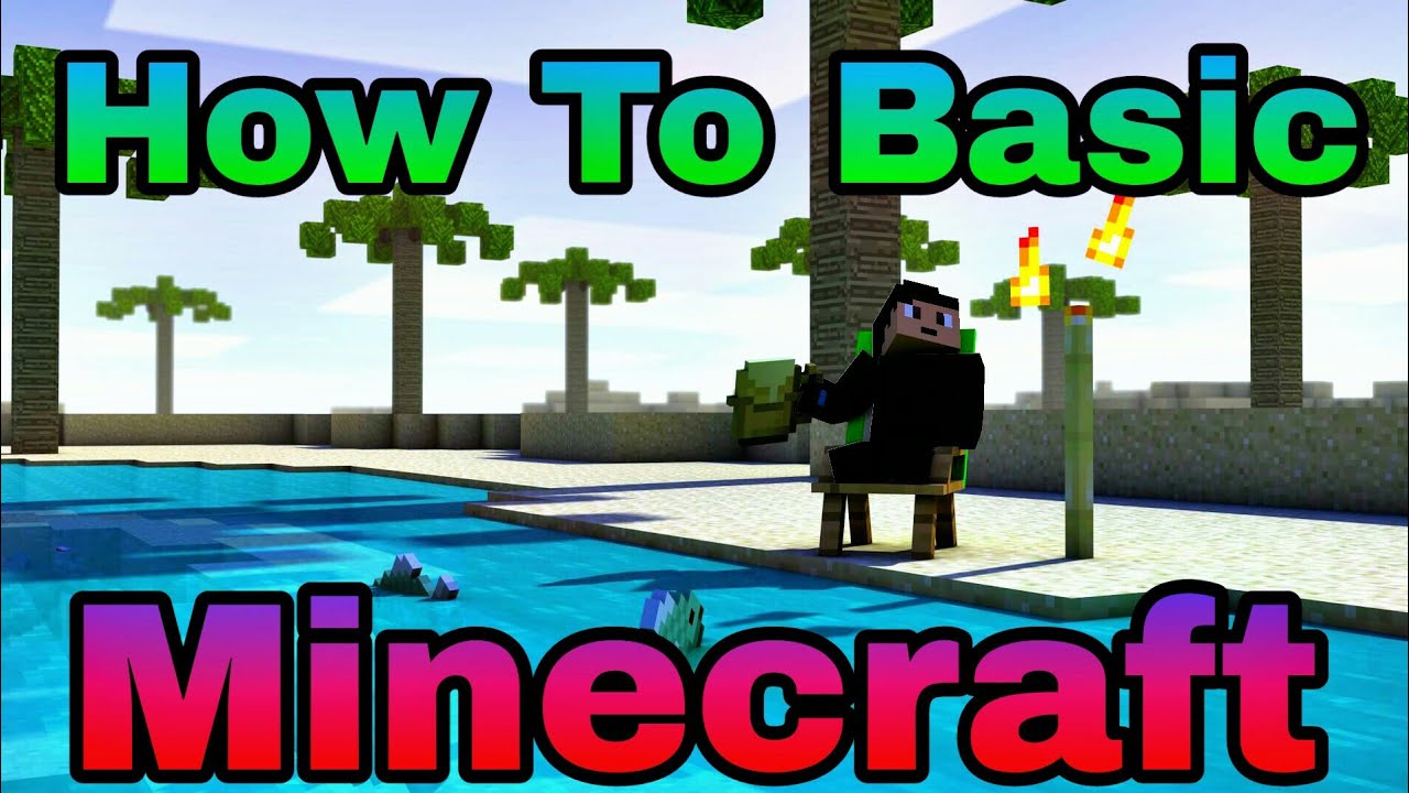 How to basic minecraft - YouTube