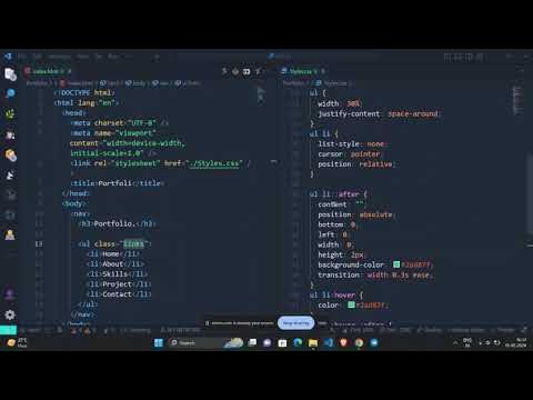 Navbar using HTML and CSS. #codinglover#development #expolar#frontend#ezsnippet#coder #google# ...