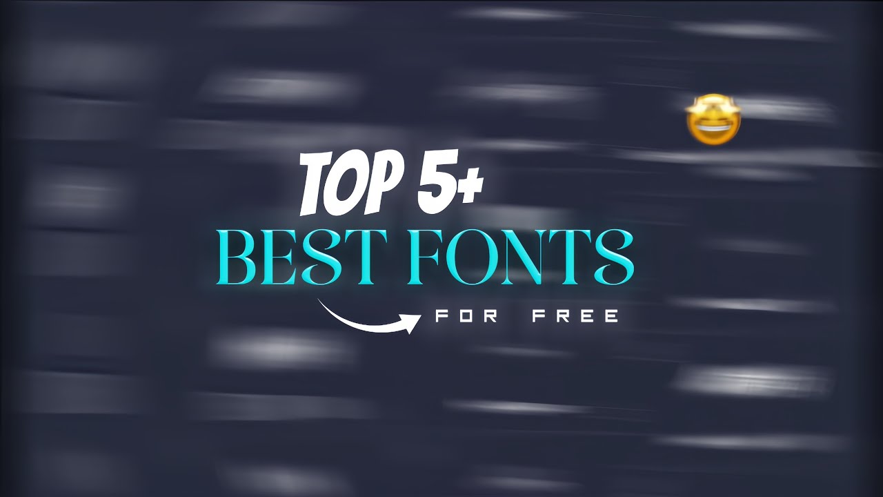 5+ Premium Fonts For Editing | Free Pack | Sai Creations #fonts # ...