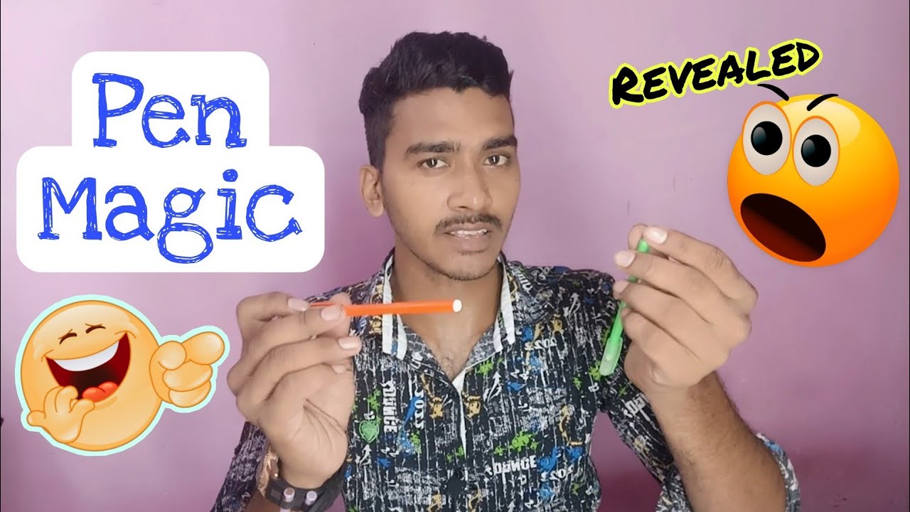 Color Changing Pen Magic Revealed & Tutorial | #magic #magician # ...