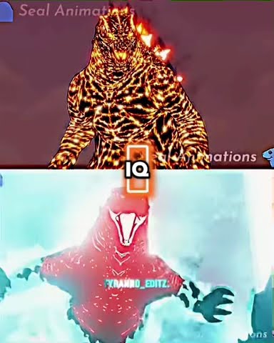 Thermo evolved goji vs Crimson king goji #godzilla #monsterverse # ...