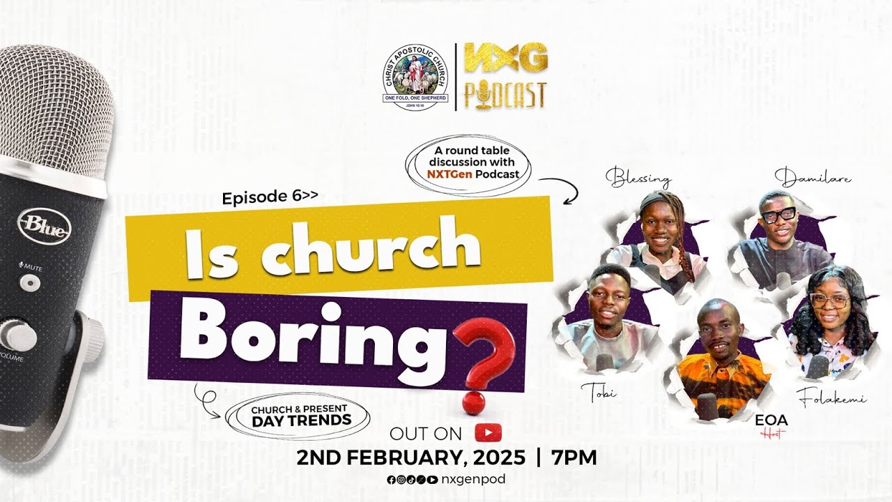 IS CHURCH BORING; Church and Present day Trends| A round table ...