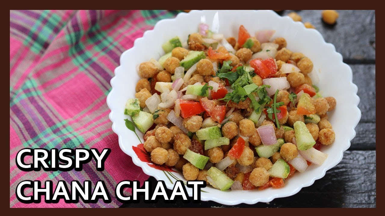Crispy Chana Chaat Recipe | Chole Chaat in Airfryer | Street Food ...
